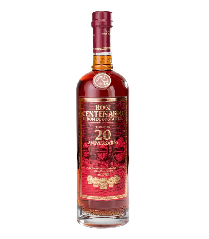 Ron Centenario 20 Year Old Fundación Rum | Whiskey Shelf